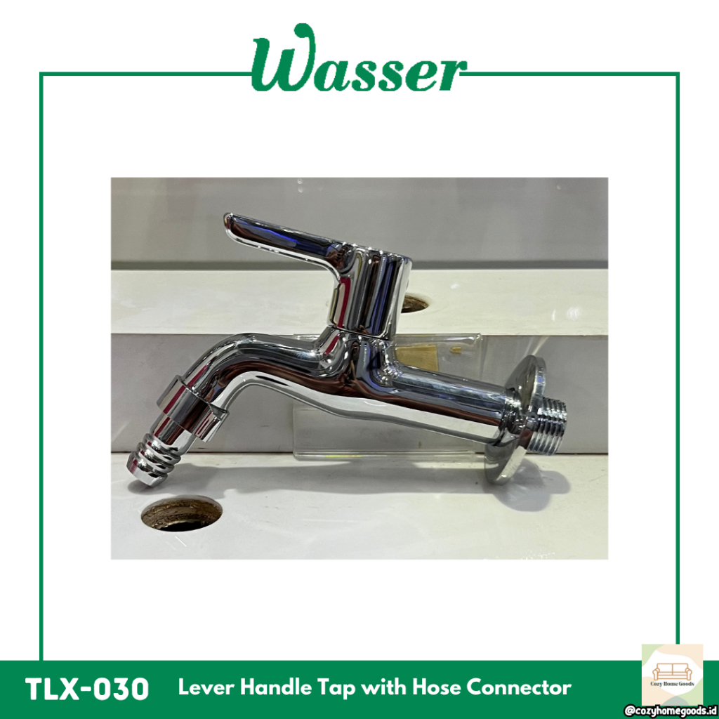 Jual Kran Tembok / Taman / Tanam - Wasser TLX 030 - Lever Handle Wall ...