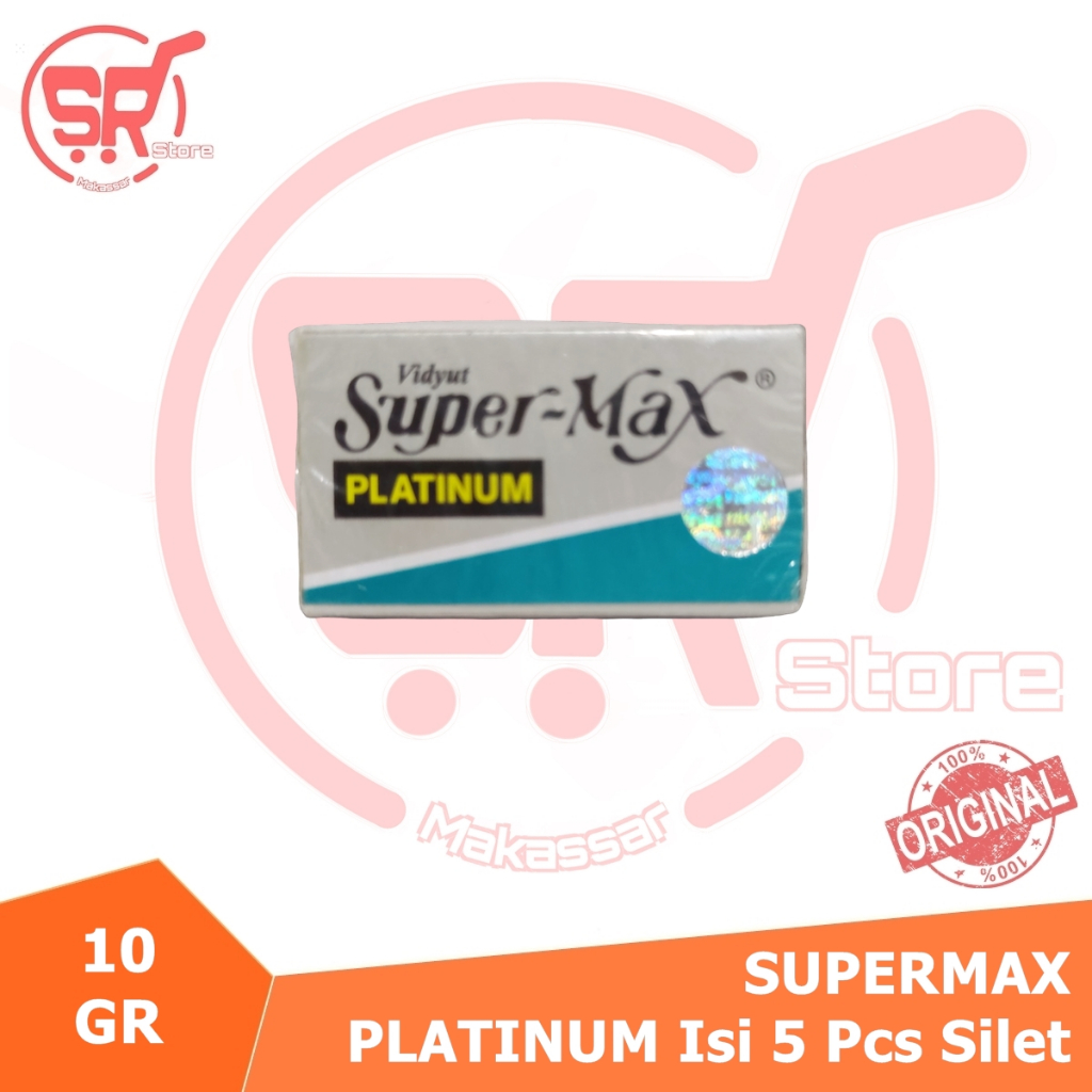 Jual Gillette Goal - SUPERMAX Platinum / Silet Goal isi 5 pcs dan Merk ...