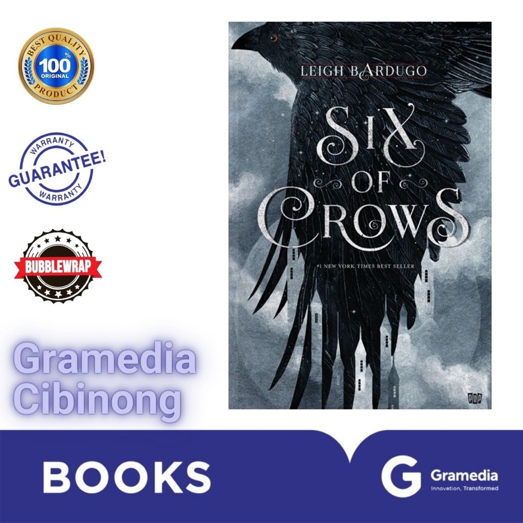 Jual Six of Crows | Novel | Gramedia | Shopee Indonesia