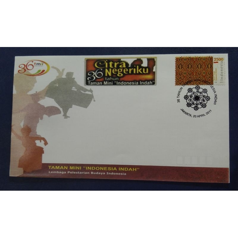 Jual Sampul Hari Pertama (SHP) 36 TH Citra Negeriku Taman Mini ...