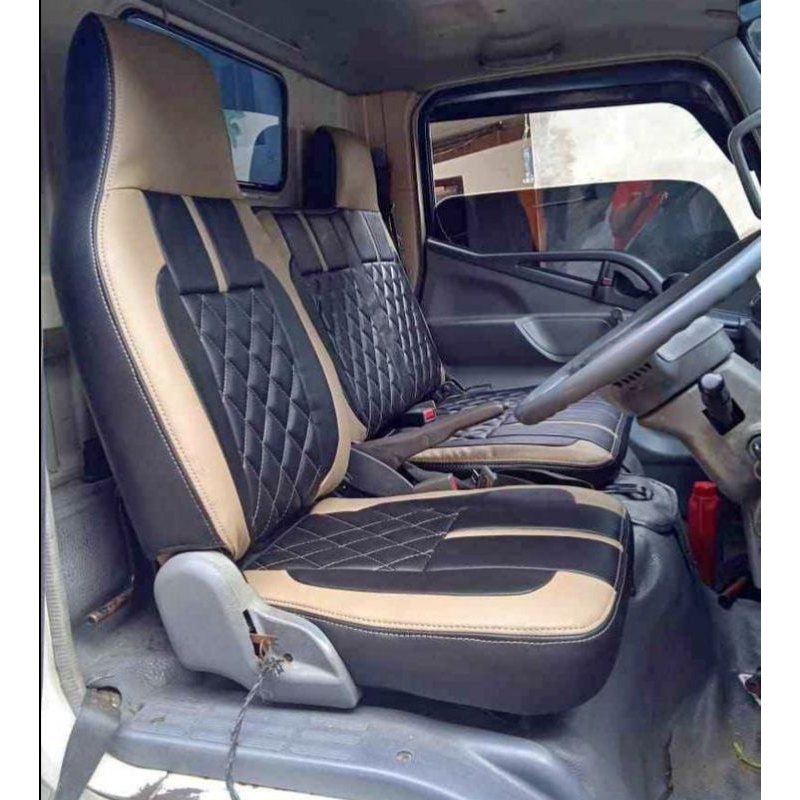 Jual cover jok mobil truk canter, ragasa, Dyna, Dutro, giga, elf macan ...
