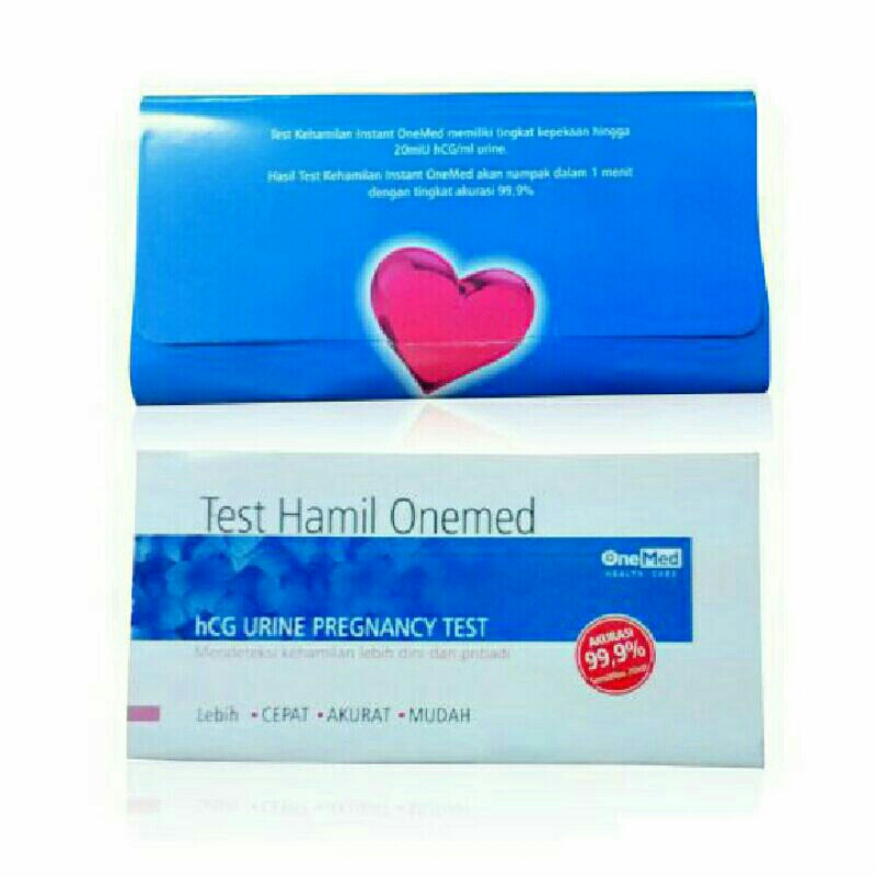 Jual OneMed HCG Urine Pregnancy Test 1x Pakai - Menditeksi Kehamilan ...