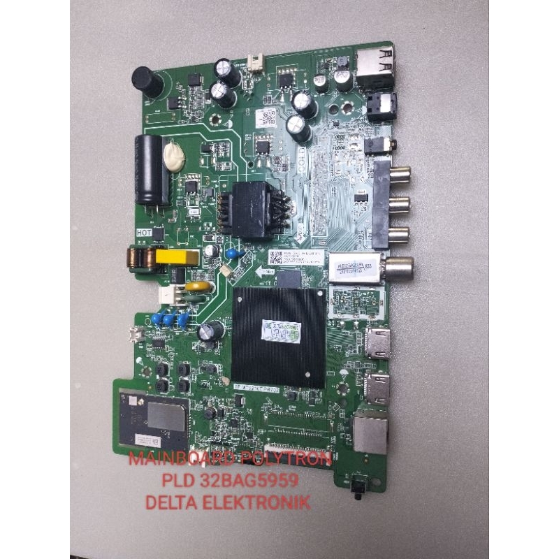 Jual MAINBOARD TV LED POLYTRON PLD 32AG5959/32TAG5959 | Shopee Indonesia