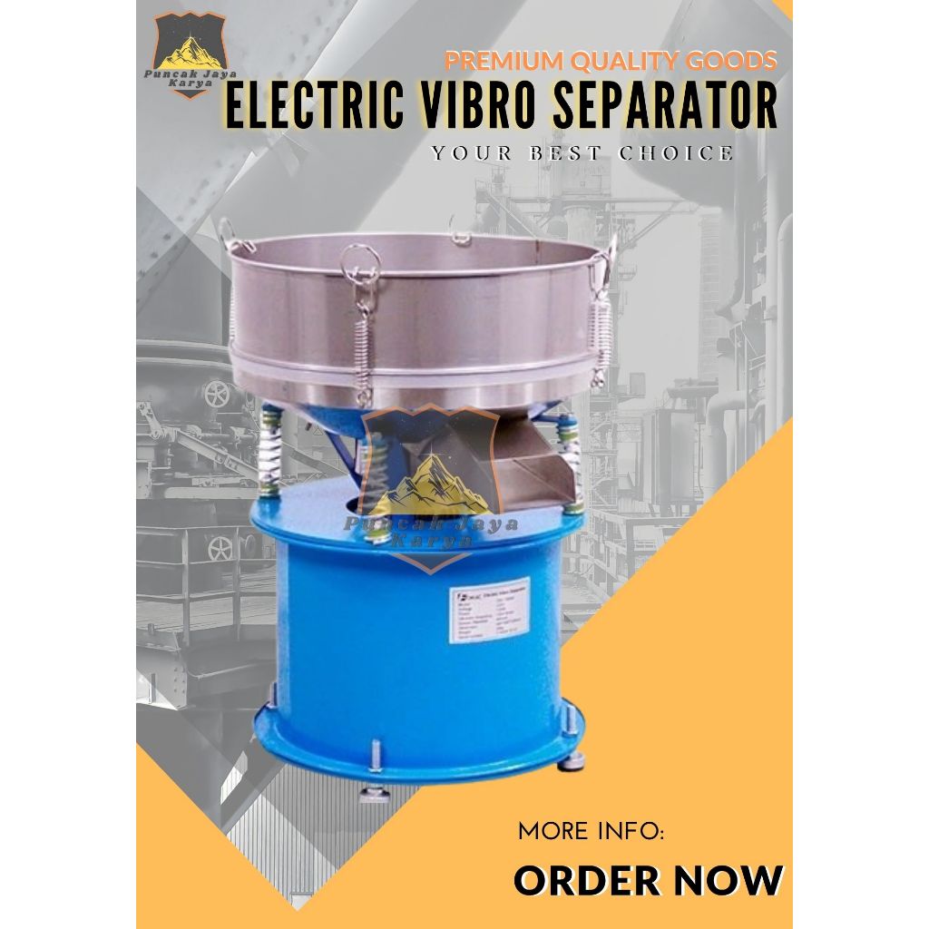 Jual Mesin Ayakan Tepung - Vibro Sparator - Mesin Pengayak | Shopee ...