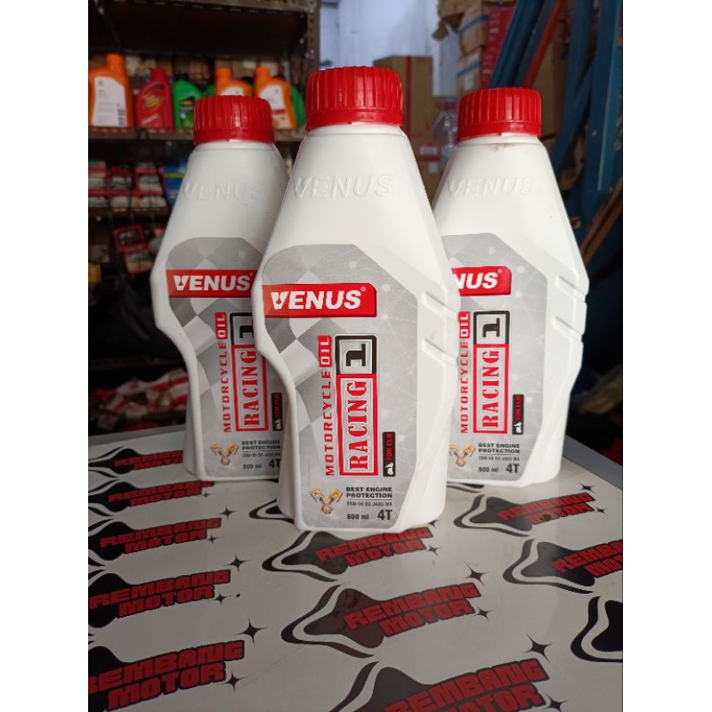 Jual N OLI VENUS RACING 4T 800ml SAE 20W-50 ORIGINAL VENUS 0,8 | Shopee ...