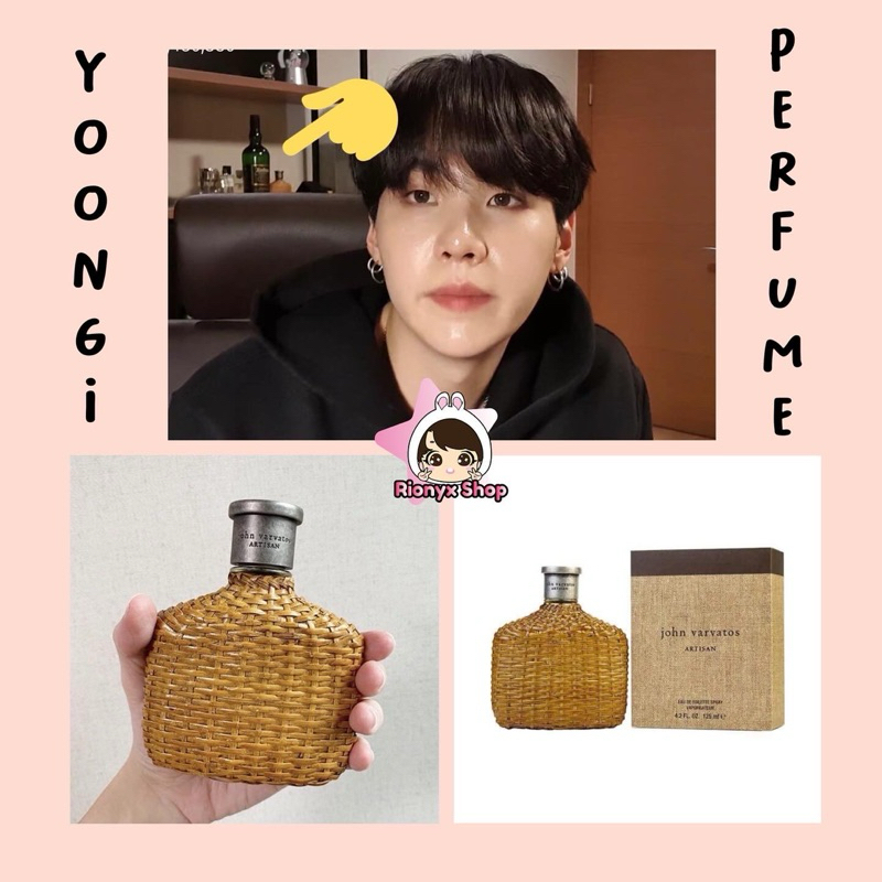 Jual [PLNSN] JOHN VARVATOS ARTISAN BTS SUGA MIN YOONGI PERFUME | Shopee ...