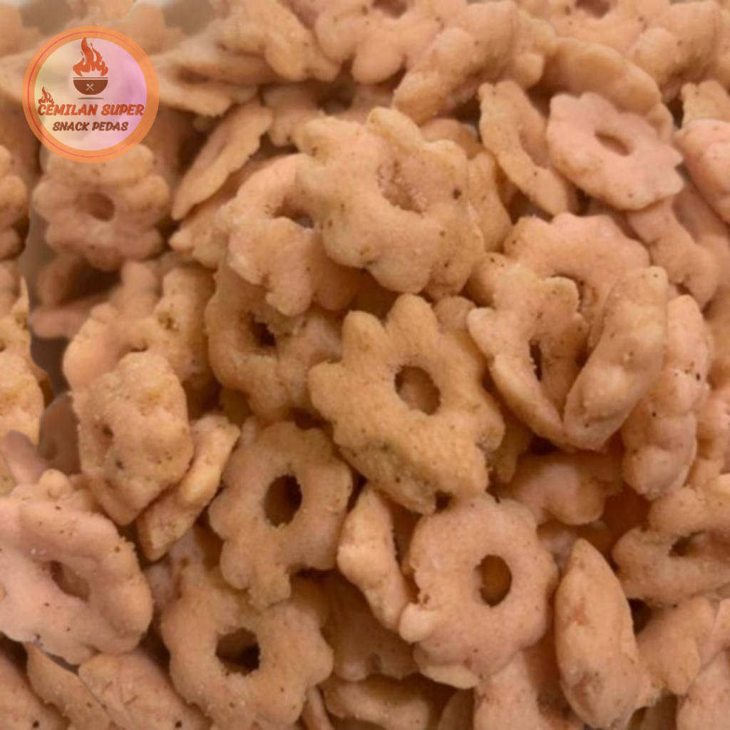 Jual CS SNACK RIBUT BBQ 500gr Ribut Snack Kiloan Snack Sakura Warna ...