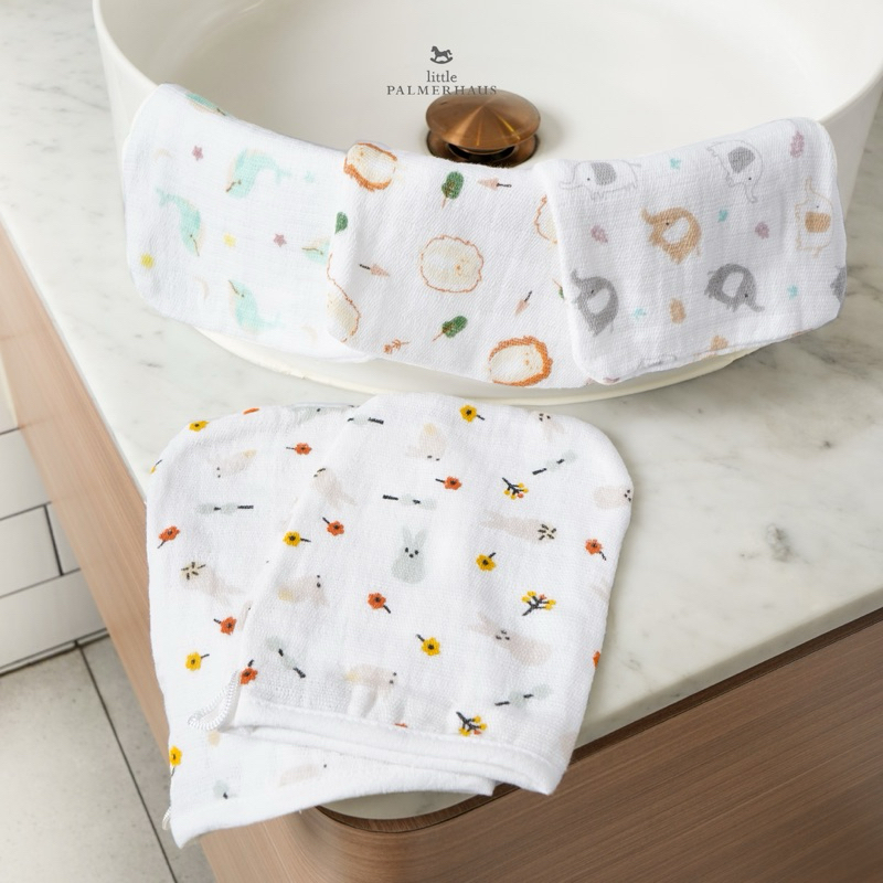 Jual Little Palmerhaus - WashGlove / Waslap bayi (SET OF 2 / ISI 2 ...