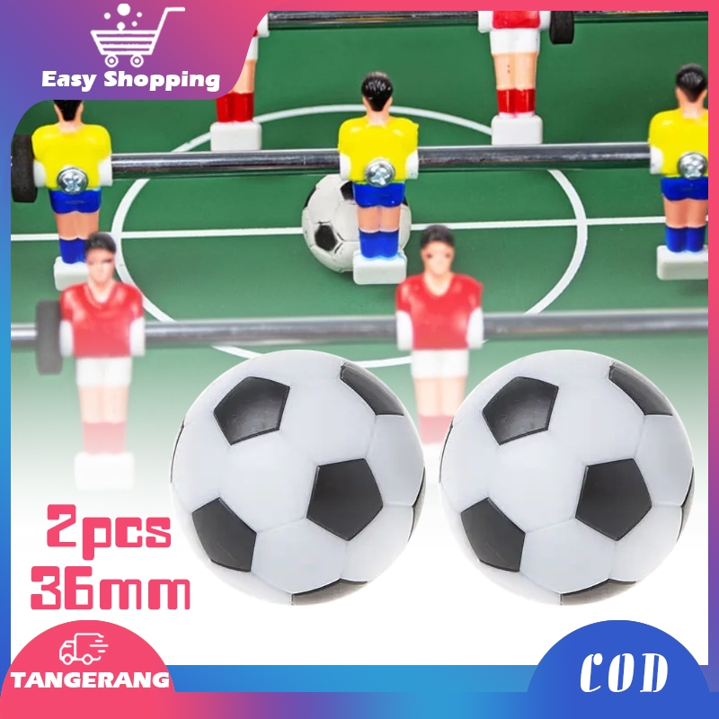 Jual 2pcs Bola Football Mini Foosball Table Soccer 36mm Sepak Bola Meja ...