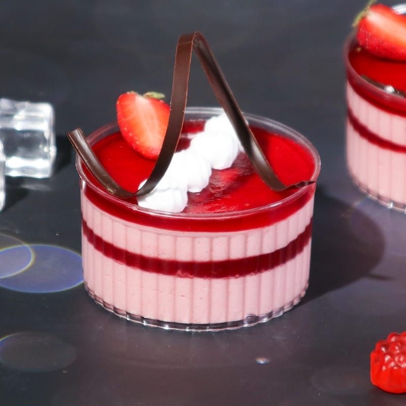 Jual 10 set Premium Jelly cup Pudding Cup Bulat Arkilik Tebal sudah ...