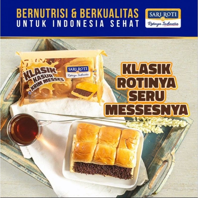 Jual SARI ROTI KLASIK KASUR MESES 100 PCS | Shopee Indonesia