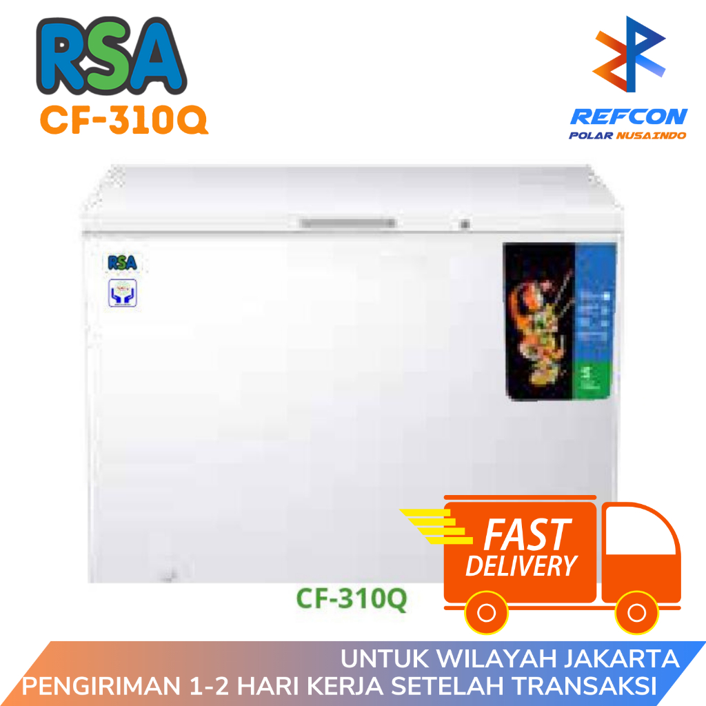 Jual Chest Freezer RSA CF-310Q/ CF310Q / CF 310 Q Freezer Box 310 liter ...