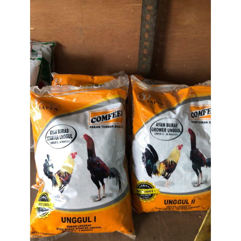 Jual COMFEED UNGGUL 1 & UNGGUL 2 PAKAN AYAM DEWASA DAN ANAKAN | Shopee ...