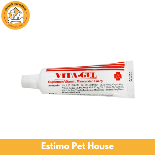 Jual VITA-GEL Multivitamin Penambah Nafsu Makan Kucing Anjing Kelinci Vitagel | Shopee Indonesia