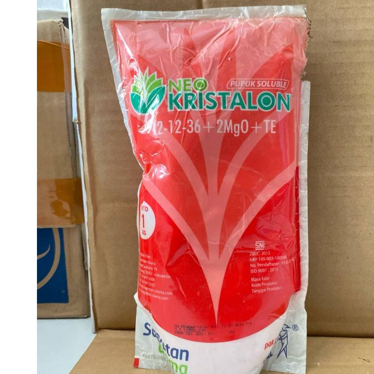 Jual PUPUK TANI NEO KRISTALON (MERAH) KEMASAN 1kg | Shopee Indonesia