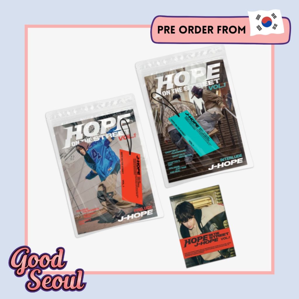 Jual Album J-HOPE (BTS) - HOPE ON THE STREET VOL. 1 (SET + Weverse ...