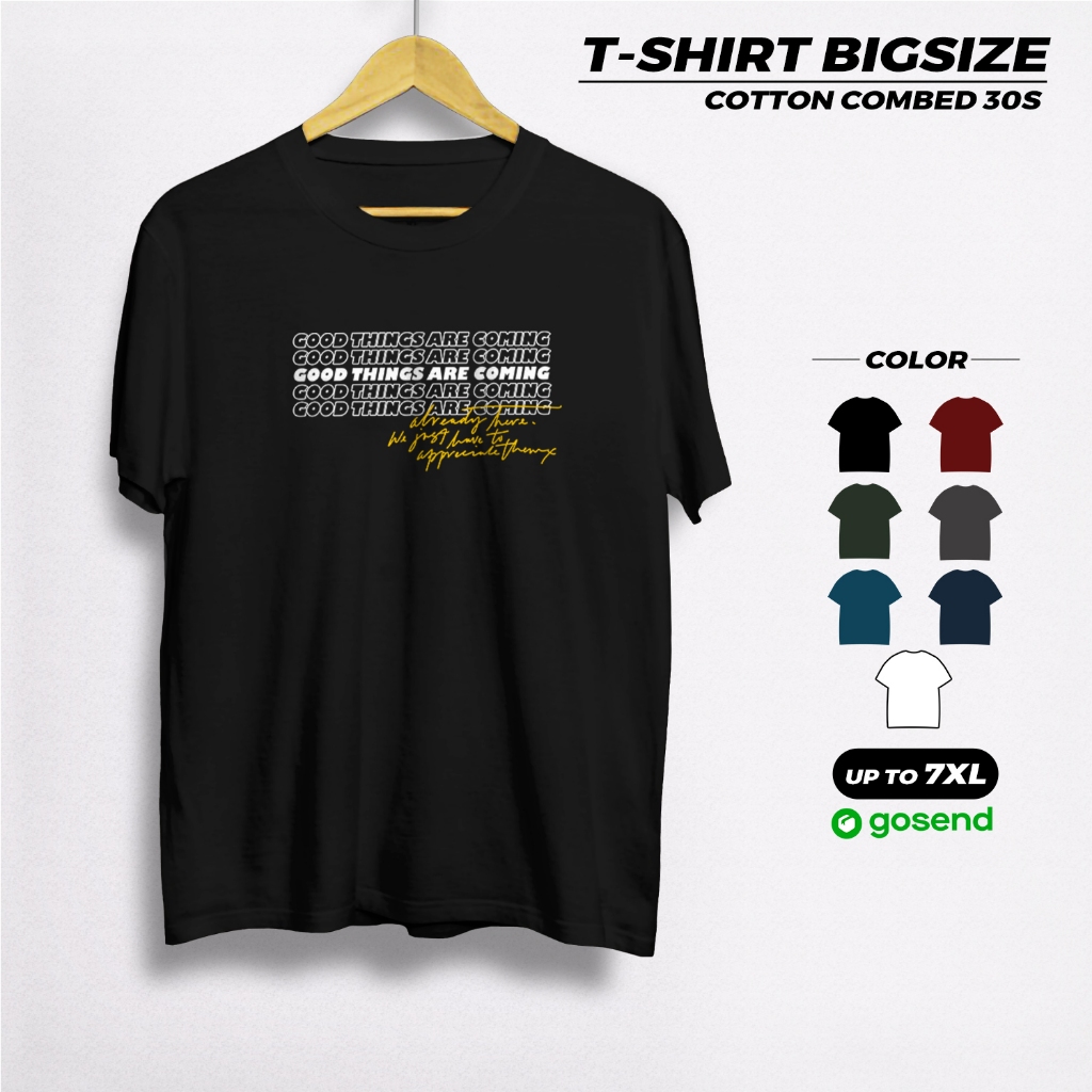 Jual Kaos Pria Ukuran Jumbo xl xxl xxxl Big Size 4xl 5xl 6xl 7xl ...