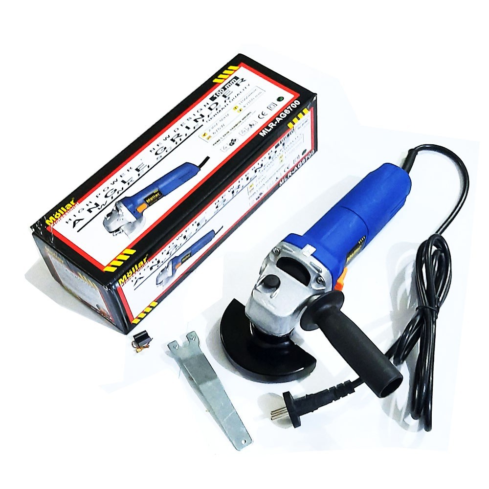 Jual MOLLAR Mesin Gurinda AG6700 Angle Grinder 4 Inch Gerinda Tangan ...