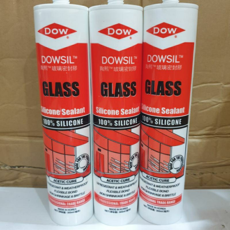 Jual lem sealant tabung kaca dowsil | Shopee Indonesia