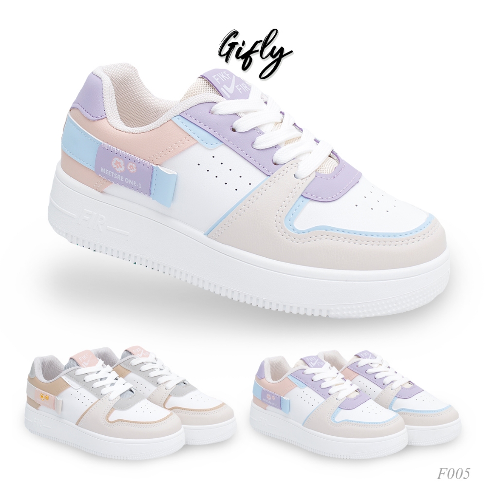 Jual GIFLY SongJoongKi Sepatu Sneakers Wanita Kets F005 | Shopee Indonesia