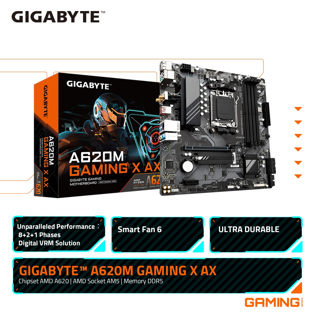 Jual Gigabyte A620M Gaming X AX | Shopee Indonesia
