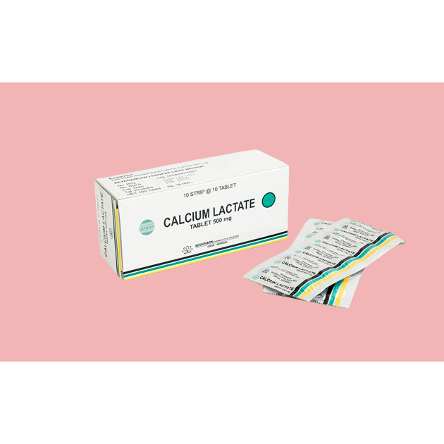 Jual CALCIUM LACTATE 500MG NOVA PER BOX ISI 10 STRIP | Shopee Indonesia