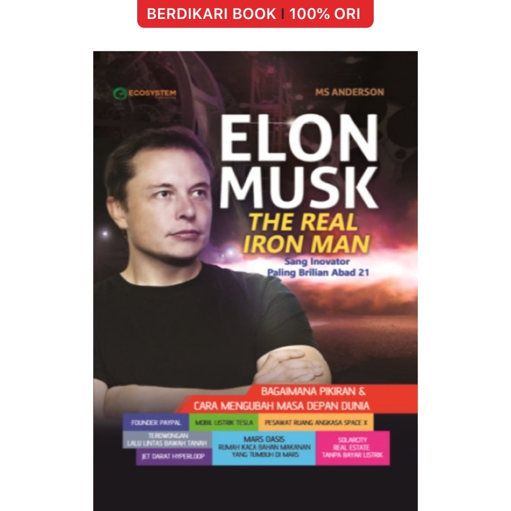 Jual Berdikari - Elon Musk The Real Iron Man - Ecosystem | Shopee Indonesia