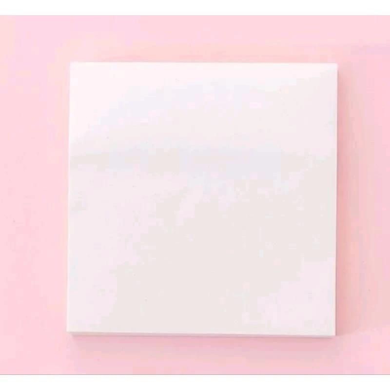 Jual E869 80Lembar SIMPLE Memo Sticky Notes Plain Paper | Shopee Indonesia