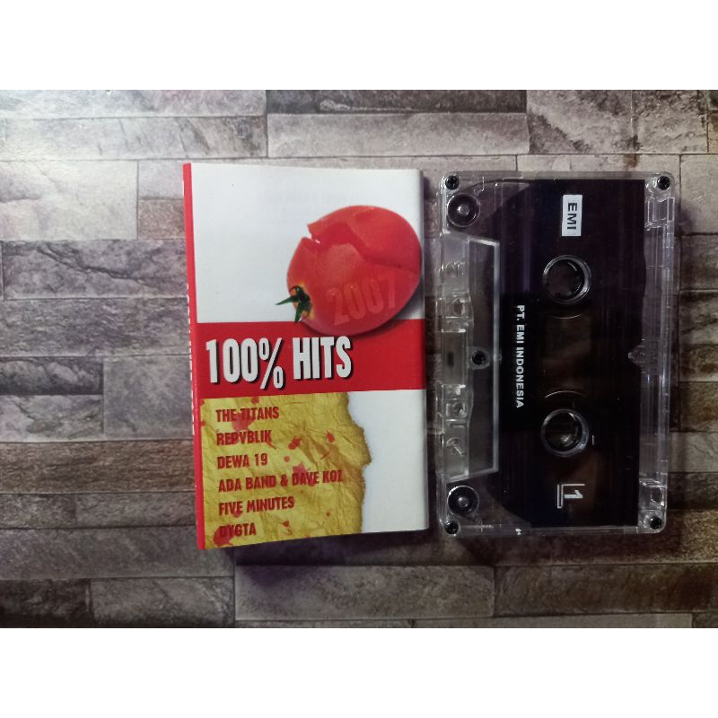 Jual Kaset 100% Hits 2007 (Kompilasi Indo) | Shopee Indonesia