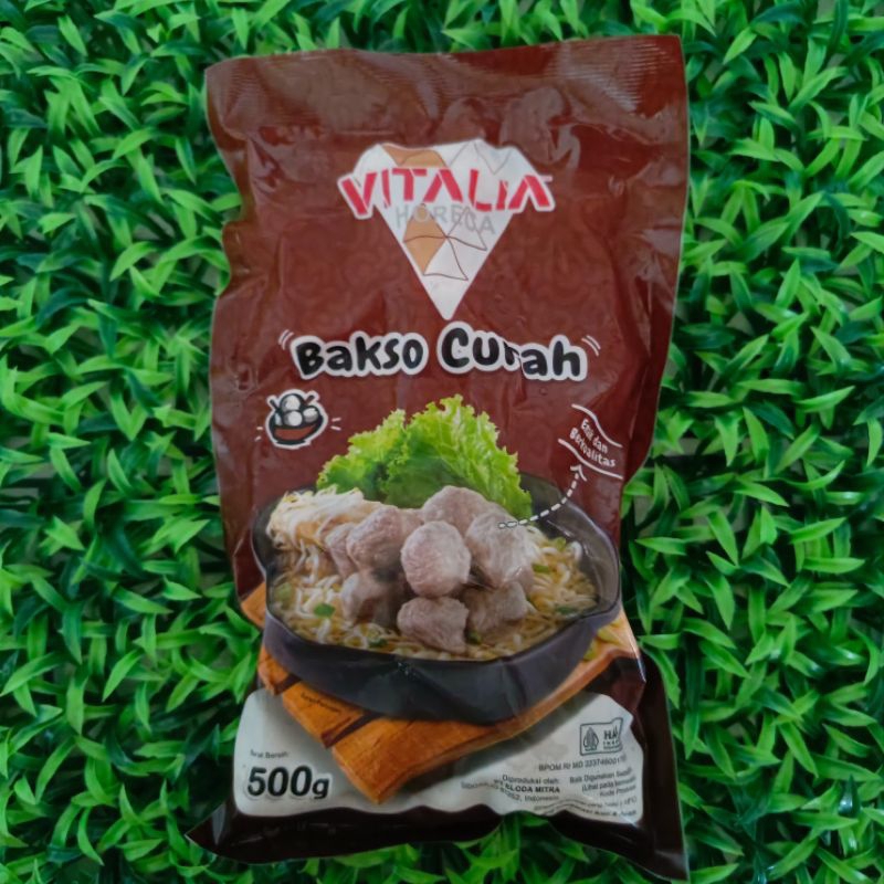 Jual Vitalia Bakso Sapi & Ayam Curah - 500 Gr | Shopee Indonesia