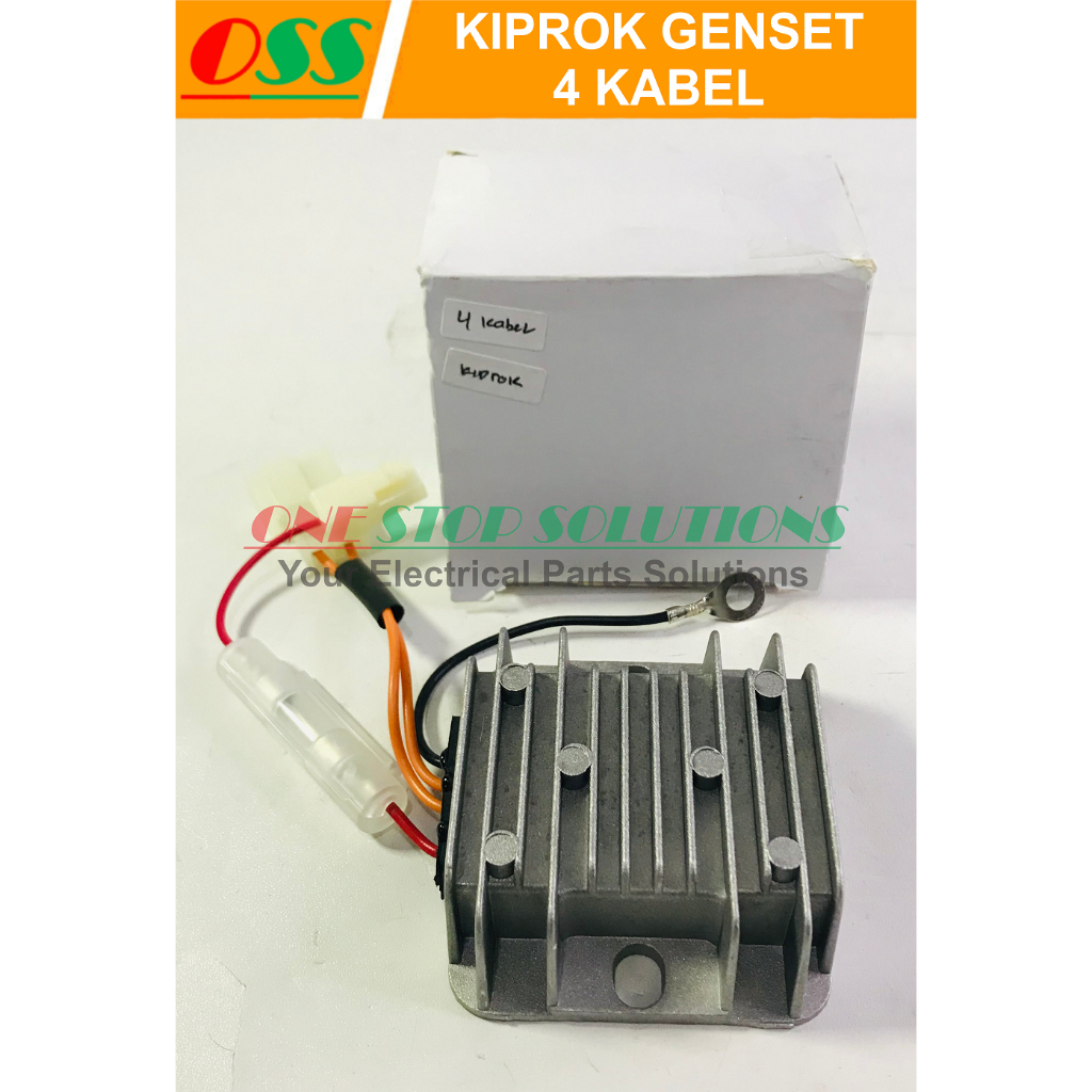 Jual KIPROK GENSET / DC CHARGE BATTERY / CAS AKI / REGULATOR VOLTAGE 5 ...