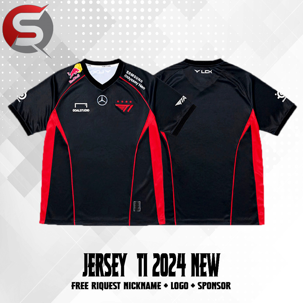Jual JERSEY T1 2024 NEW (free custom nickname ) | Shopee Indonesia