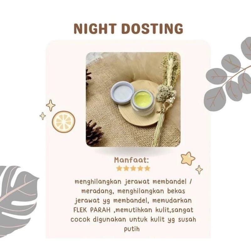 Jual Night Booster / Night Dosting Colista Skincare (Hasil lebih cepat ...