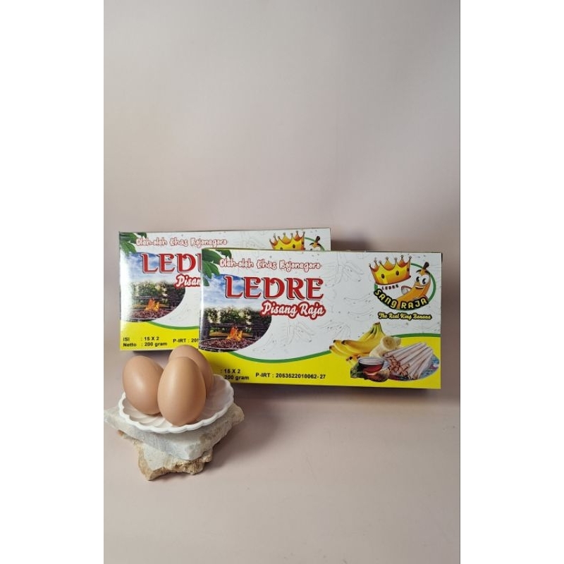 Jual Ledre Pisang Sang Raja khas Bojonegoro Renyah, Manis, dan Lezat ...