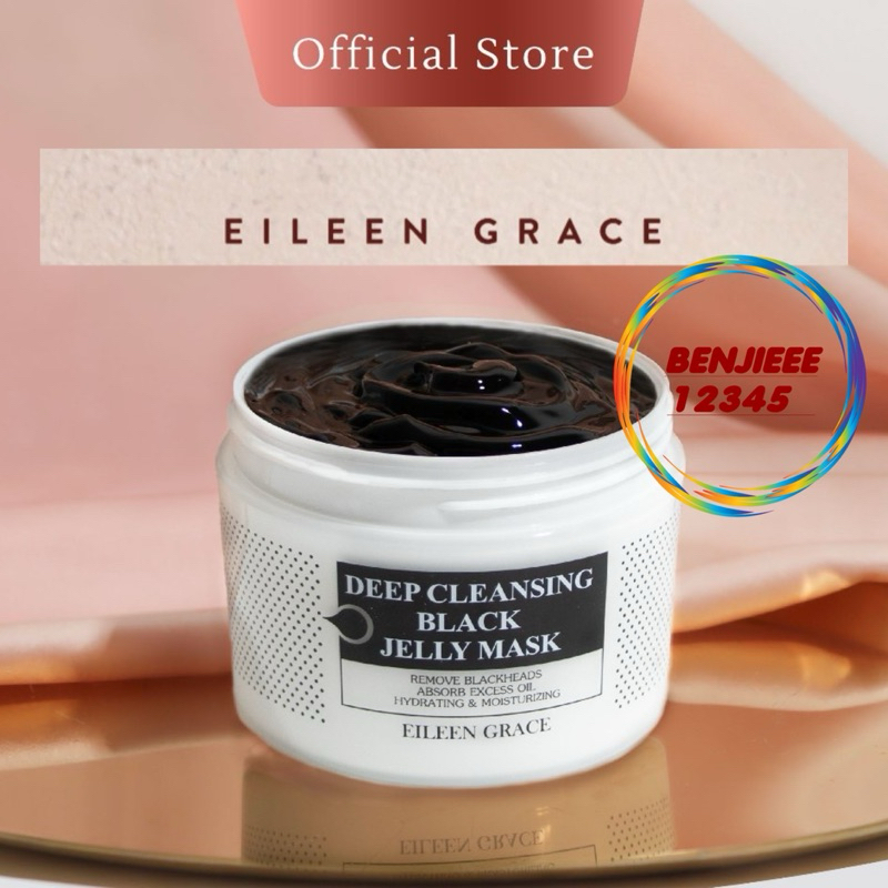Jual EILEEN GRACE Deep Cleansing Black Jelly Mask 300ml eileen grace 300 ml | Shopee Indonesia