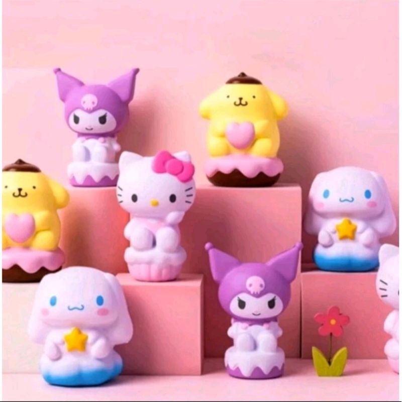 Jual Mainan Squishy karakter Sanrio besar / Squishy pencet sanrio jumbo ...