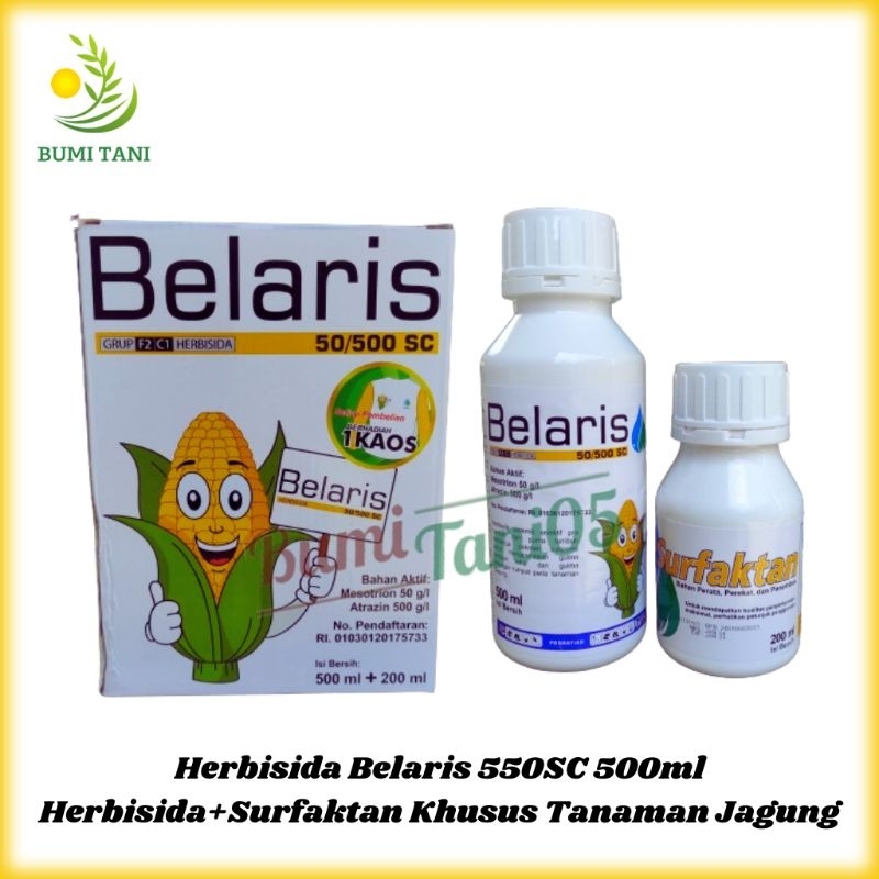 Jual Herbisida Belaris 550SC 500ml Racun Rumput Gulma Pada Tanaman ...