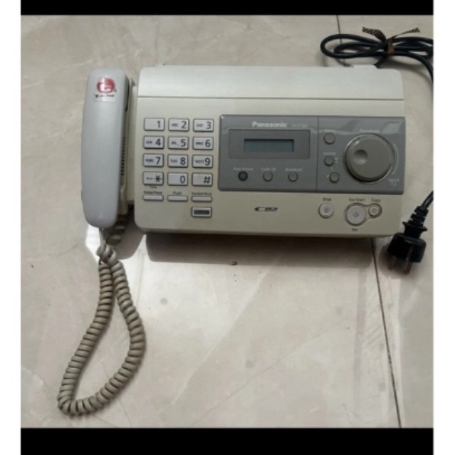 Jual MESIN FAX PANASONIC KX-FT501 BEKAS BERFUNGSI NORMAL AGAK MENGUNIN ...