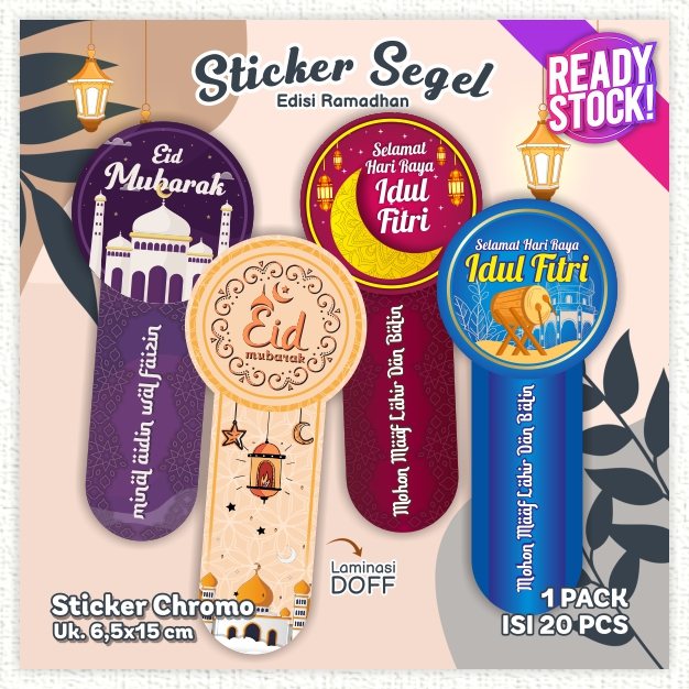 Jual [20pcs] Sticker Label Cookies Stiker Segel Toples Lable Dus Kue ...