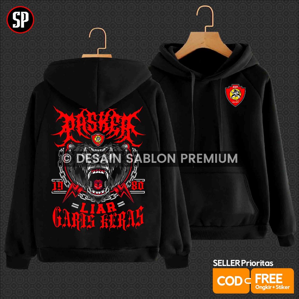 Jual Jaket Hoodie IKSPI KERA SAKTI PASKER LIAR Exlusive - FREE STIKER ...