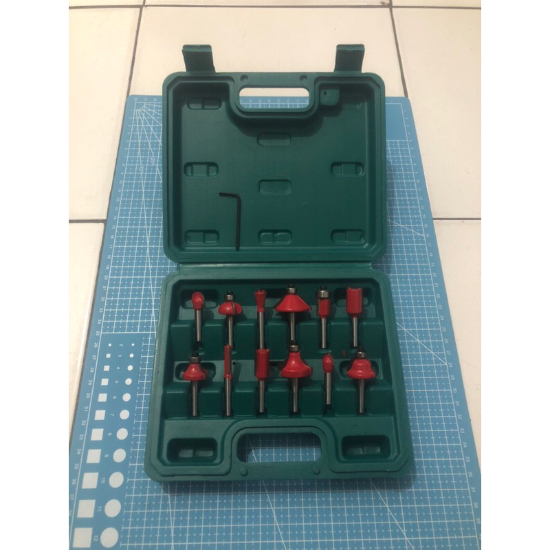 Jual MATA PROFIL KAYU SET ORIGINAL / MATA ROUTER KAYU SET / MATA TRIMER ...