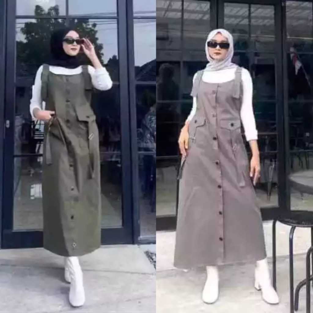 Jual OVERALL INARA CARGO STRET ELLA TRENDY | Shopee Indonesia