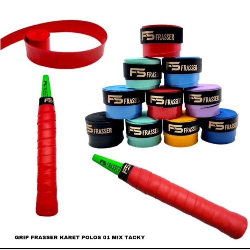 Jual Grip Raket Bulutangkis Badminton Frasser Karet | Shopee Indonesia