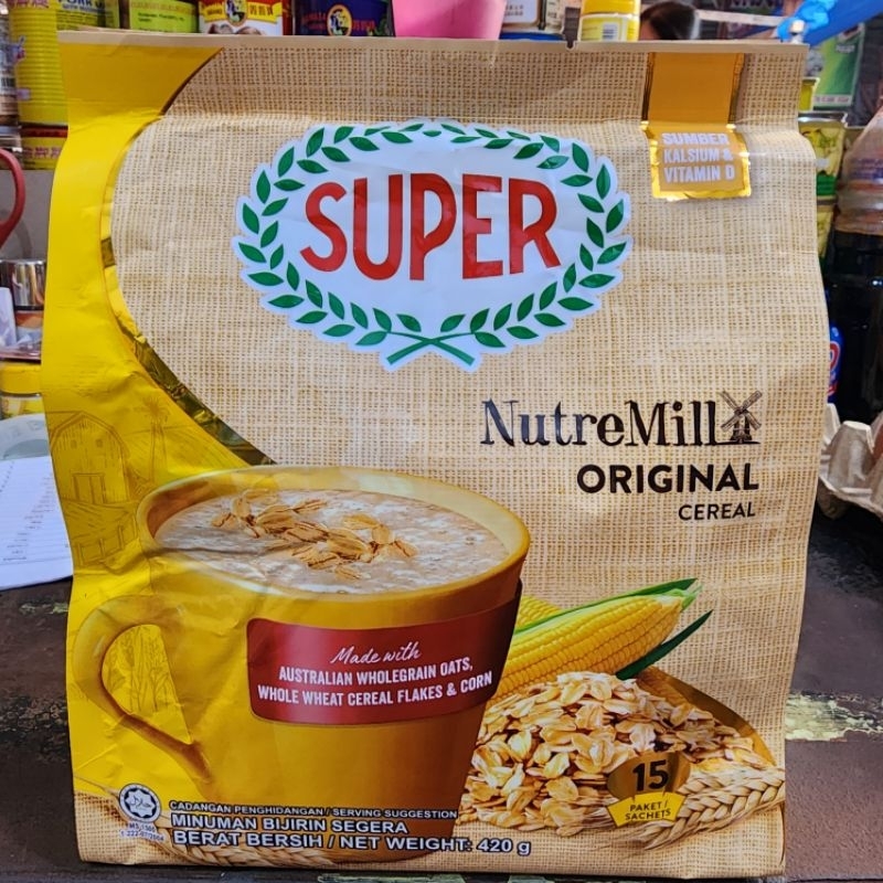 Jual SUPER Cereal Natural 3in1 Original Flavour. | Shopee Indonesia