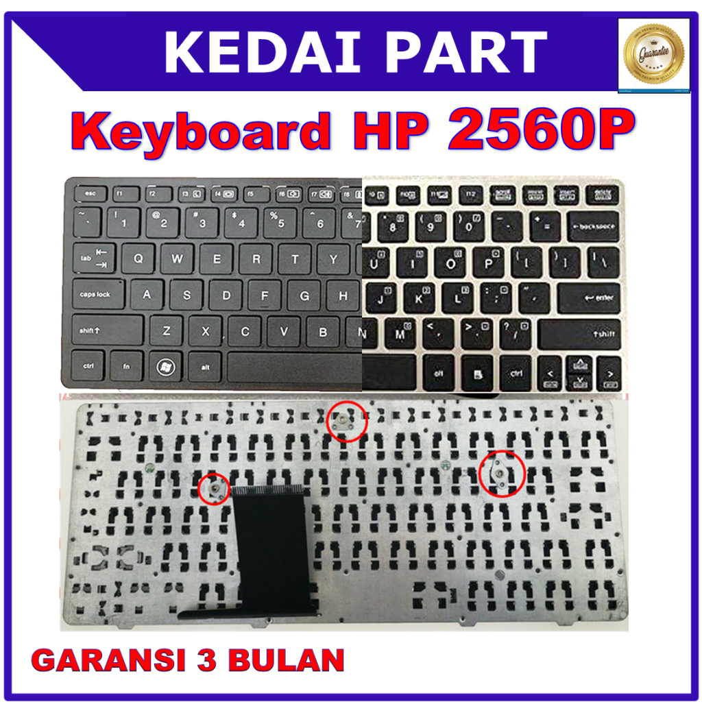 Jual KEYBOARD LAPTOP HP ELITEBOOK 2560P 2570P 2570 2560 | Shopee Indonesia