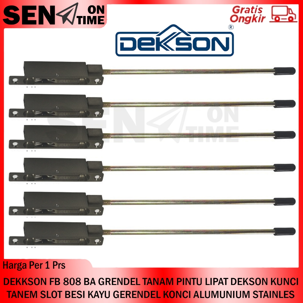 Jual DEKKSON FB 808 BA GRENDEL TANAM PINTU LIPAT DEKSON KUNCI TANEM ...