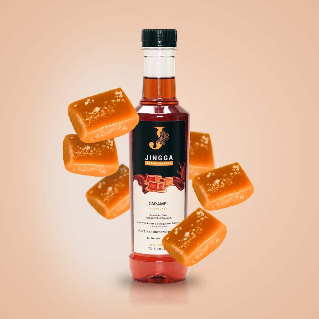 Jual JINGGA Caramel Syrup 350 ml - Sirup Caramel Untuk Campuran Kopi ...