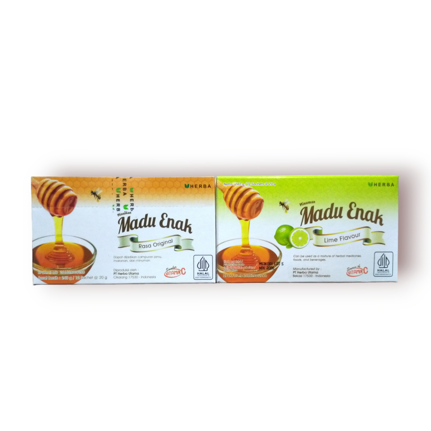 Jual Madu Enak Sachet Original/Jeruk Nipis Isi 12 Sachet 20gr | Shopee ...