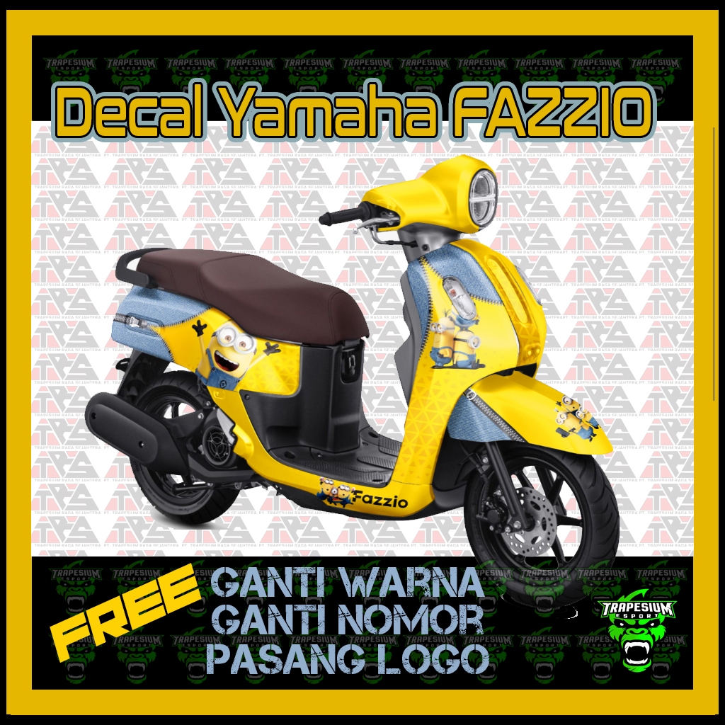 Jual DECAL YAMAHA FAZZIO CUSTOM | Shopee Indonesia