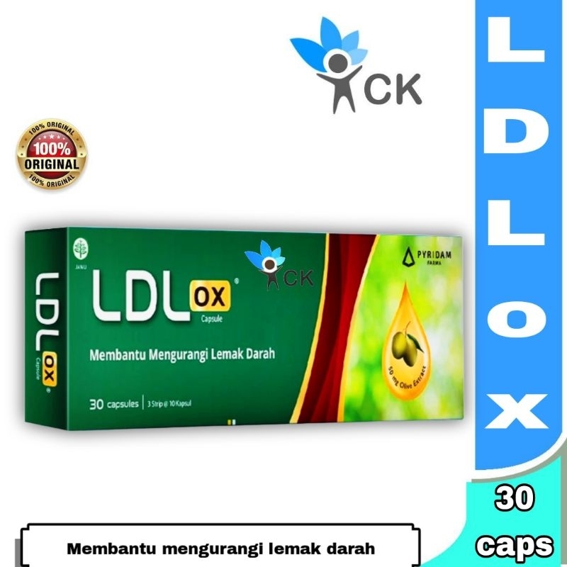 Jual LDLox - box isi 30 - membantu menurunkan lemak darah | Shopee ...